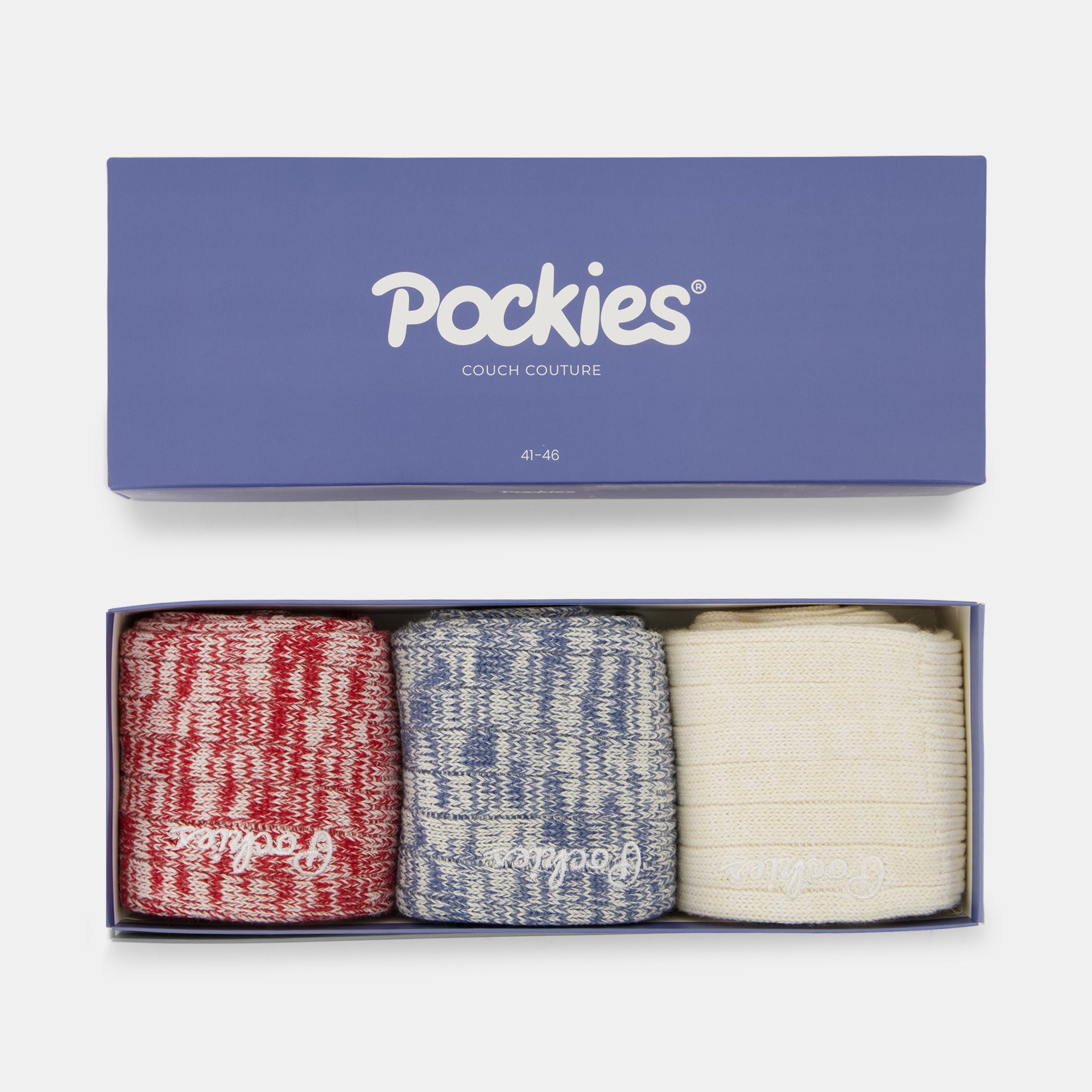 Pockies© 3-pack Chunky Socks